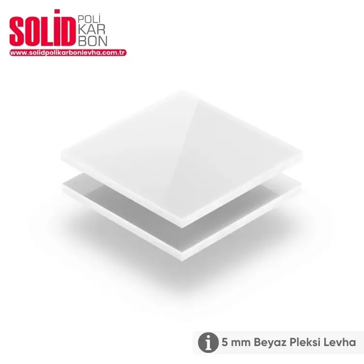 5 mm Beyaz Pleksi Levha (205 x 305 cm ) - 2025 Güncel Fiyat